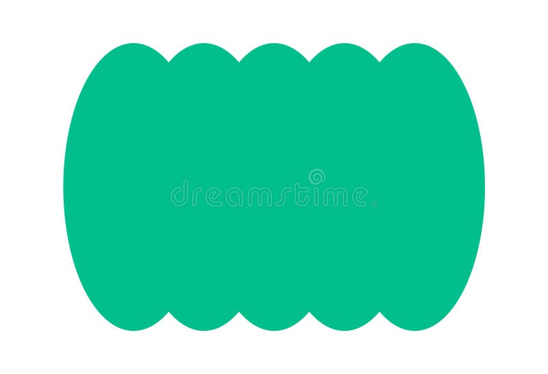 Doodle Rectangular Geometric Frame Box Stock Vector - Illustration of ...