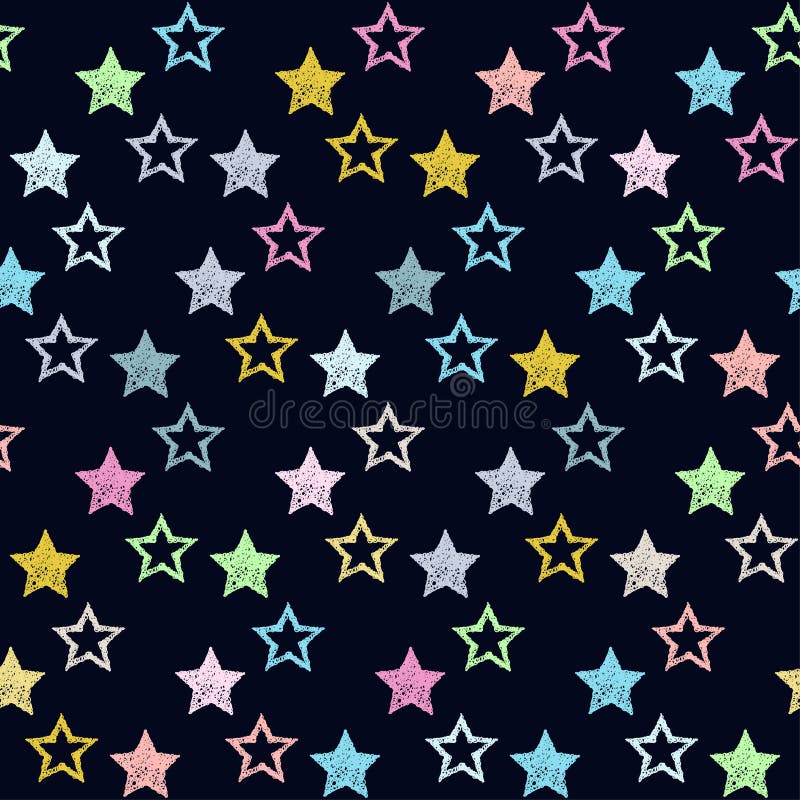 Doodle Seamless Pattern Background. Stock Vector - Illustration of ...