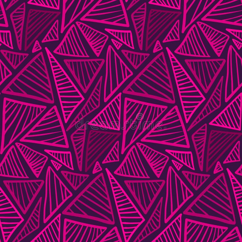 Doodle Seamless Pattern with Scribbled Triangles Stock Vector ... Doodle Seamless Pattern with Scribbled Triangles Stock Vector ...