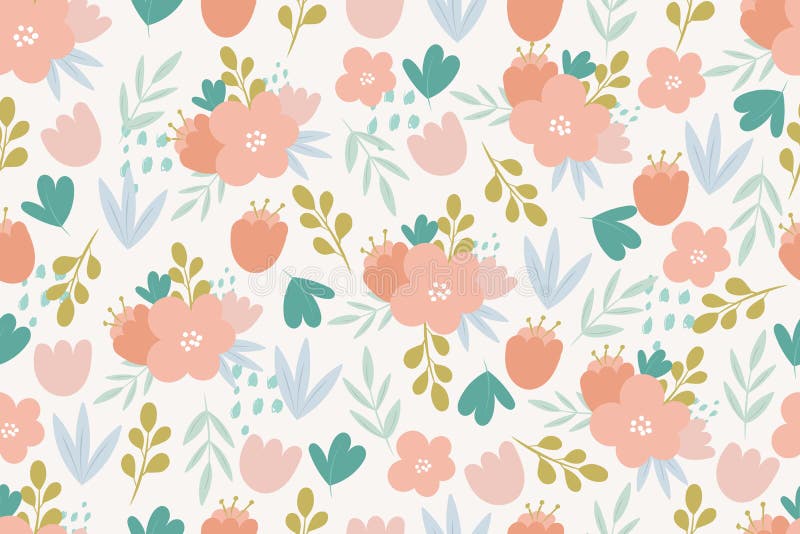 Doodle seamless pattern stock vector. Illustration of elegant - 162657934