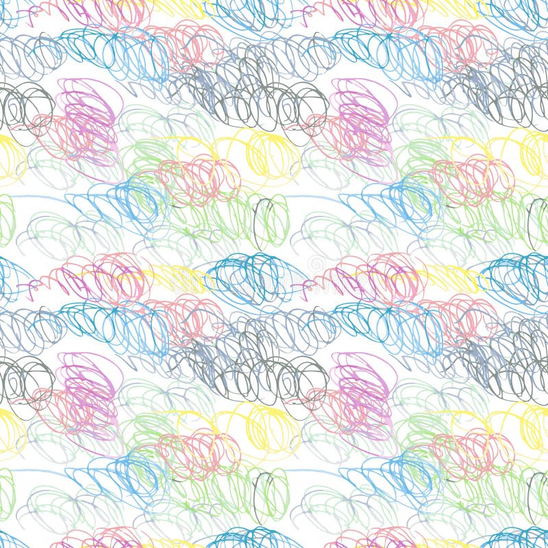 Scribble pattern stock image. Image of vibrant, circle - 196687635