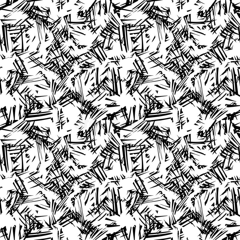Doodle Seamless Pencil Scribble Pattern-model for Design of Gif Stock ...