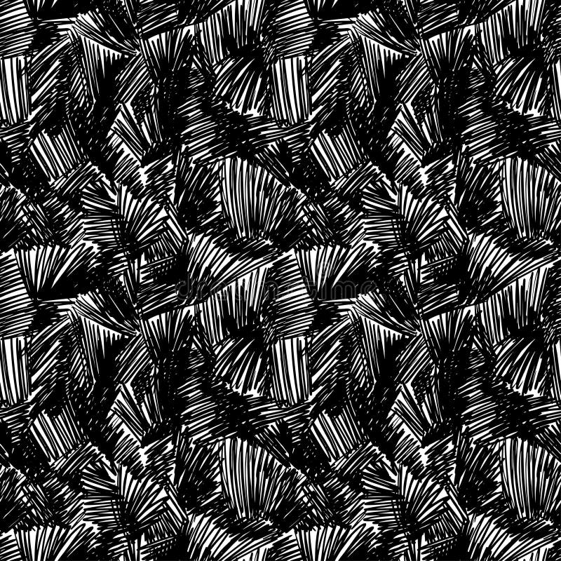 Doodle Seamless Pencil Scribble Pattern-model For Design Of Gif Stock ...
