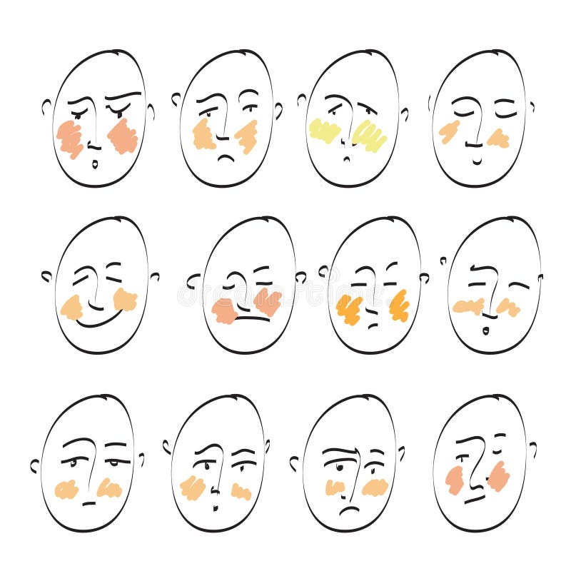 Depression Doodle Icon Set Stock Illustrations – 467 Depression Doodle ...