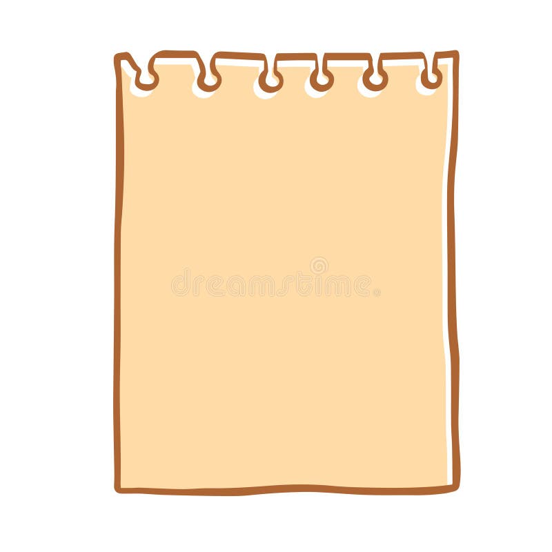 Torn notebook stock vector. Illustration of elements - 27101522