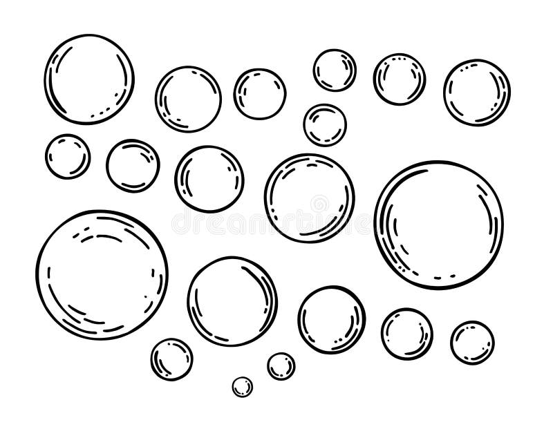 Soap Bubbles Line Art Stock Illustrations – 1,658 Soap Bubbles Line Art ...