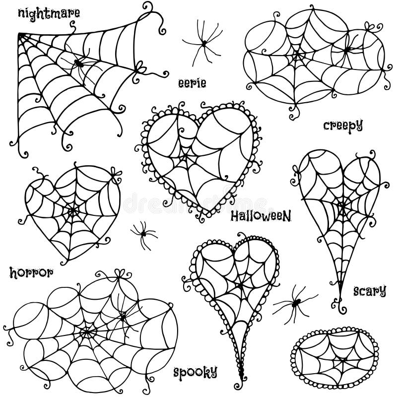 Cool Spider Web Drawings