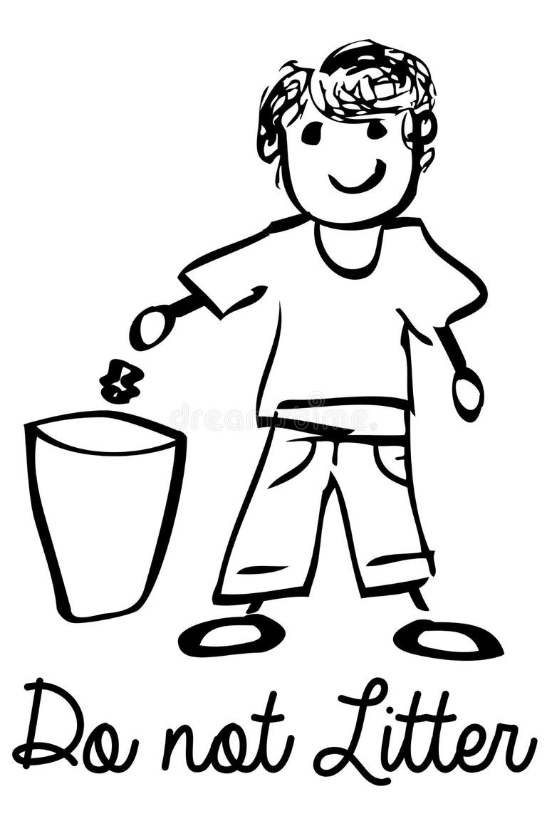 Do Not Litter Cartoon Stock Illustrations – 74 Do Not Litter Cartoon ...