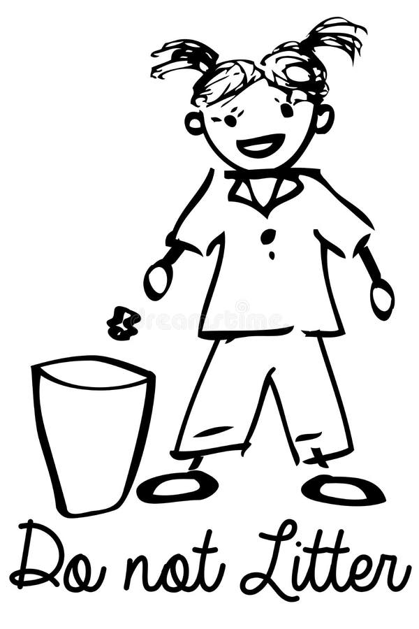 Do Not Litter Cartoon Stock Illustrations – 74 Do Not Litter Cartoon ...