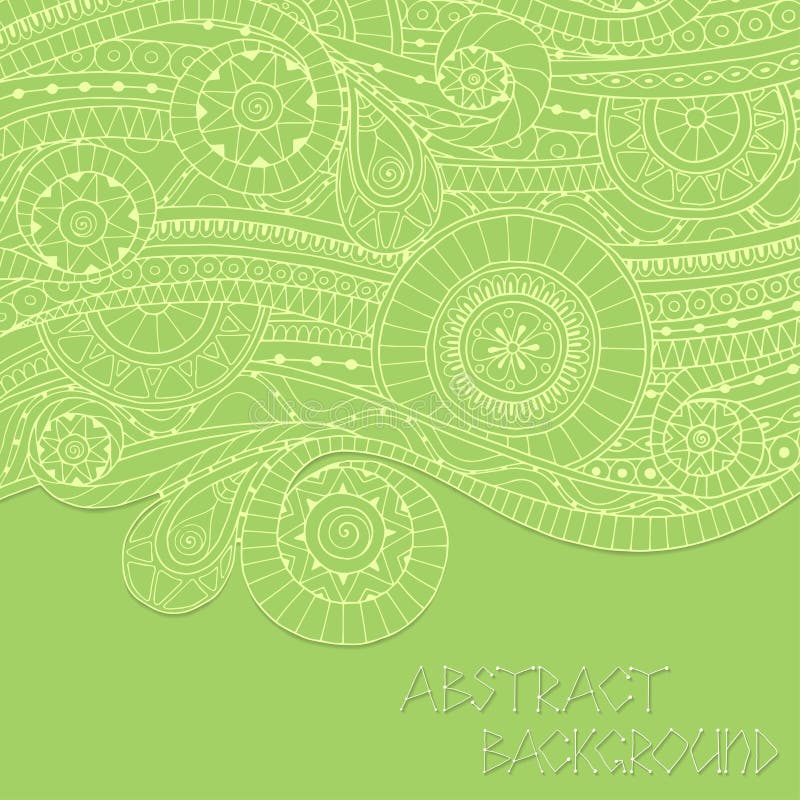 Doodle Style Background Pattern in Vector. Stock Vector - Illustration ...