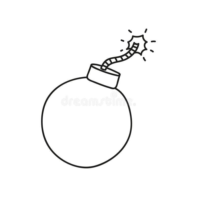 Simple Doodle Bomb Stock Illustrations – 397 Simple Doodle Bomb Stock ...