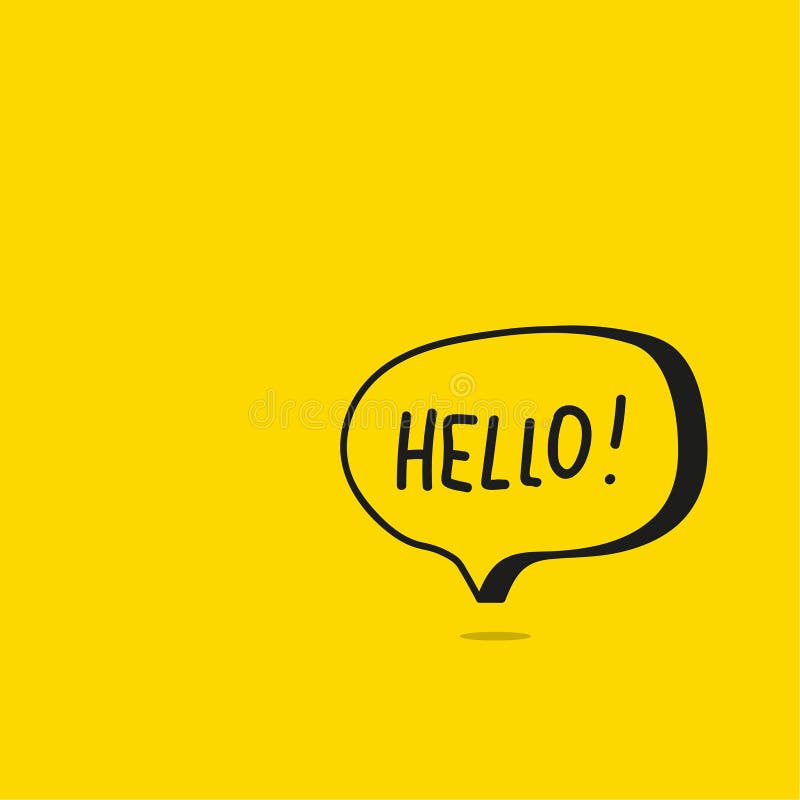 Doodle Style Speaking Bubbles. Stock Vector - Illustration of scribble ...