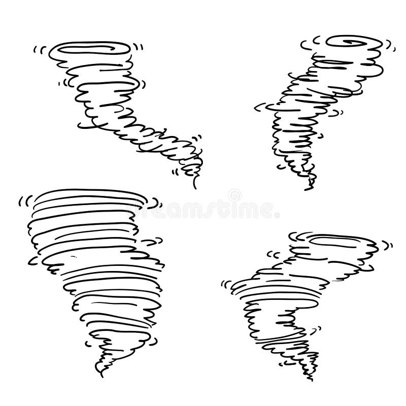 Doodle Tornado Stock Illustrations – 1,203 Doodle Tornado Stock ...