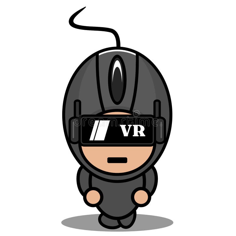 Cartoon Mouse Virtual Reality Stock Illustrations – 179 Cartoon Mouse ...