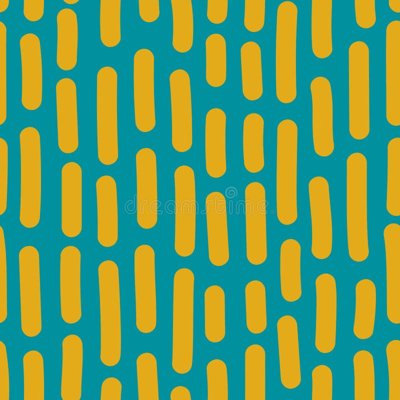 Doodle Vertical Dash Lines Seamless Pattern. Hand Drawn Dashes Motif ...