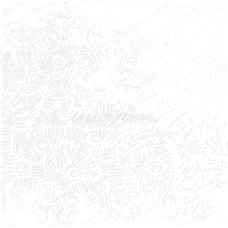 Doodle on White Background. Stock Illustration - Illustration of ...