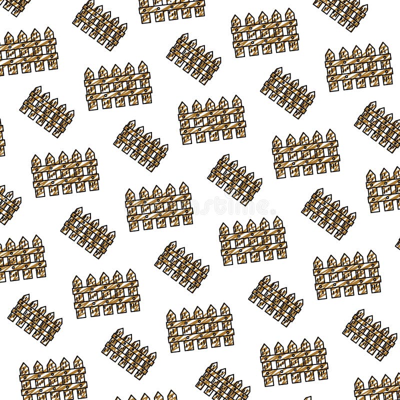Doodle Wood Grillage Structure Texture Background Stock Vector ...