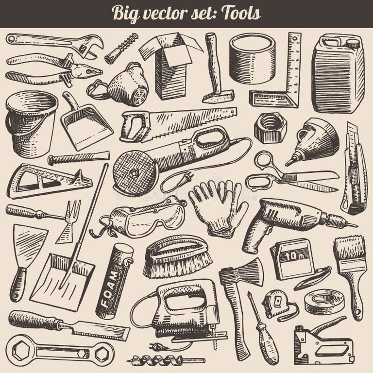 Tool Doodles Stock Illustrations – 3,566 Tool Doodles Stock ...