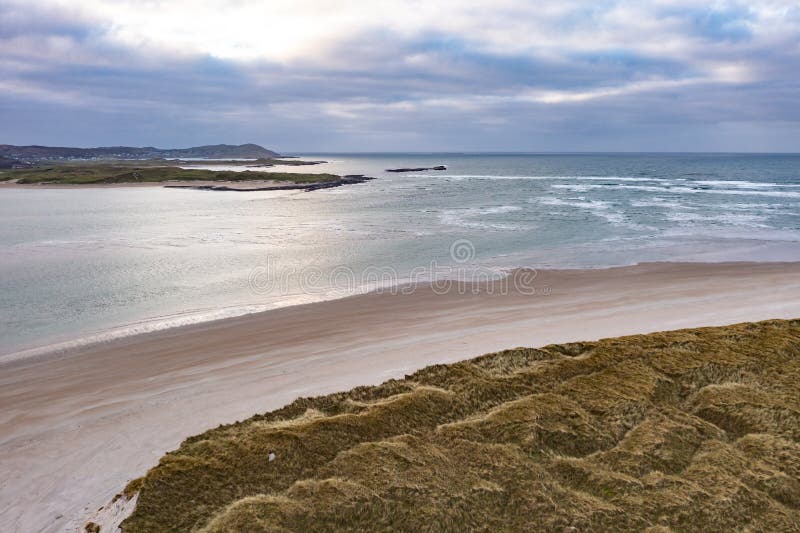 Dooey Beach by Lettermacaward in County Donegal - Ireland Stock Image ...
