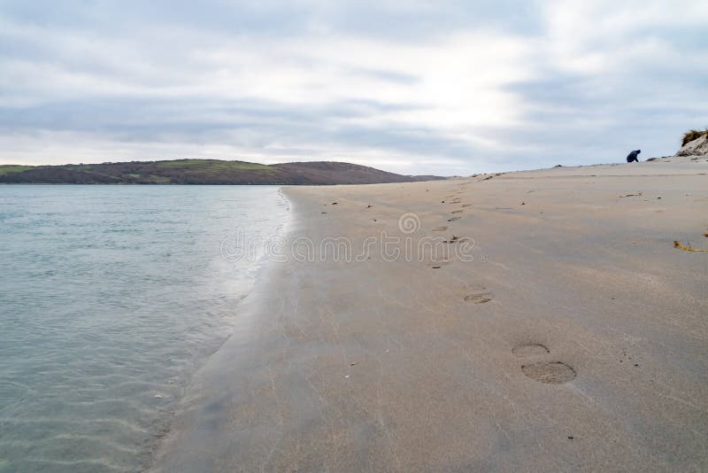 Dooey Beach by Lettermacaward in County Donegal - Ireland Stock Photo ...