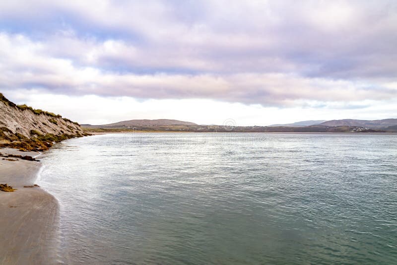 Dooey Beach by Lettermacaward in County Donegal - Ireland Stock Photo ...