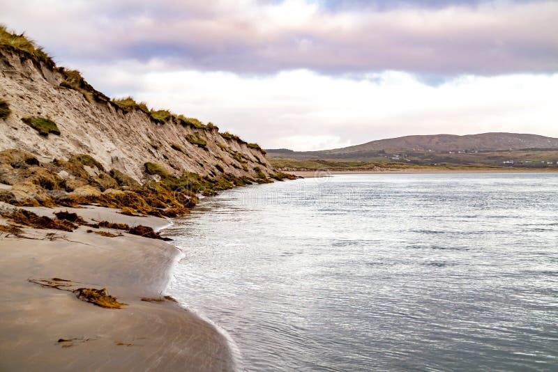 Dooey Beach by Lettermacaward in County Donegal - Ireland Stock Image ...