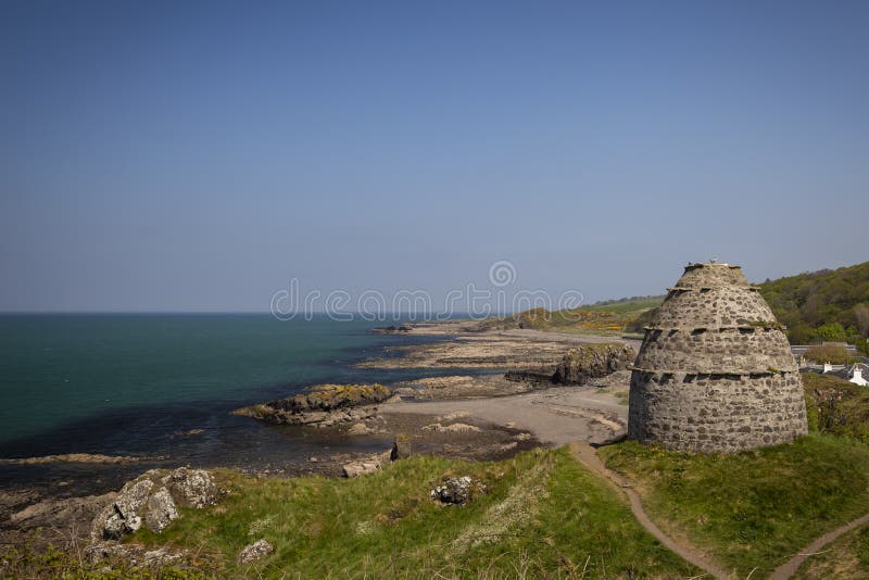 Dookit at dunure castle editorial photography. Image of water - 163206682