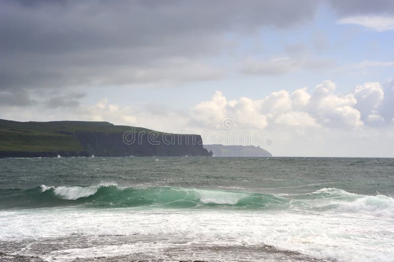 Doolin Bay stock photo. Image of seascape, coastline - 10138028