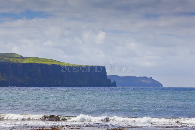 Doolin S Bay Beach, Ireland. Stock Image - Image of formation, farm ...