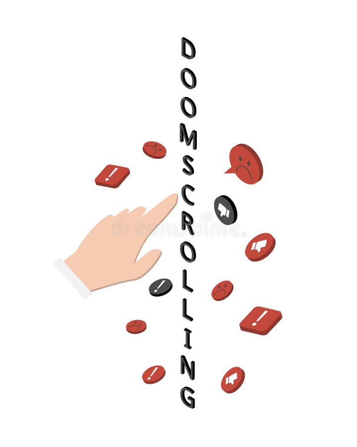 Doomscrolling Stock Illustrations – 132 Doomscrolling Stock ...