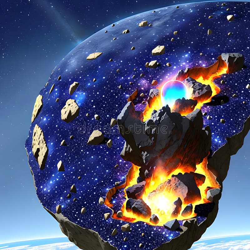 Doomsday Armageddon, AI-generatet Stock Illustration - Illustration of ...