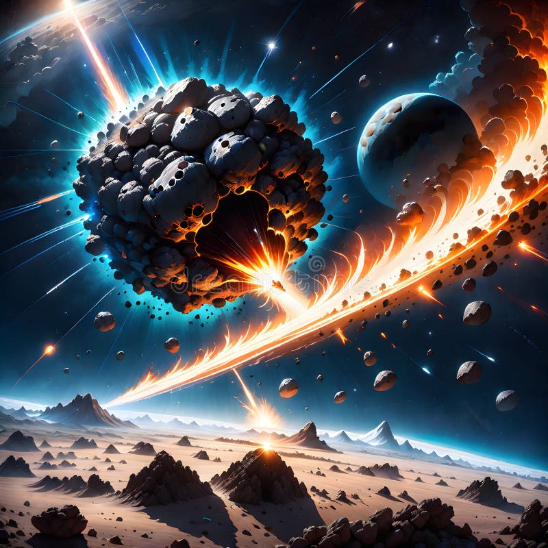 Doomsday Armageddon, AI-generatet Stock Illustration - Illustration of ...