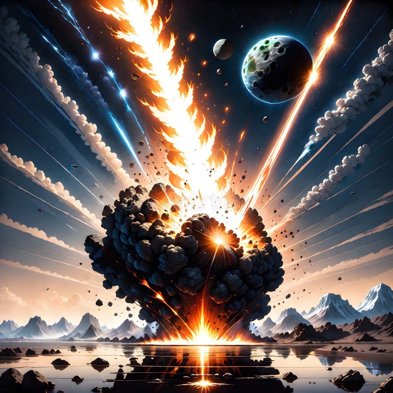 Doomsday Armageddon, AI-generatet Stock Illustration - Illustration of ...