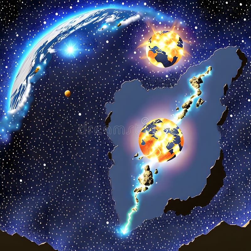 Doomsday Armageddon, AI-generatet Stock Illustration - Illustration of ...