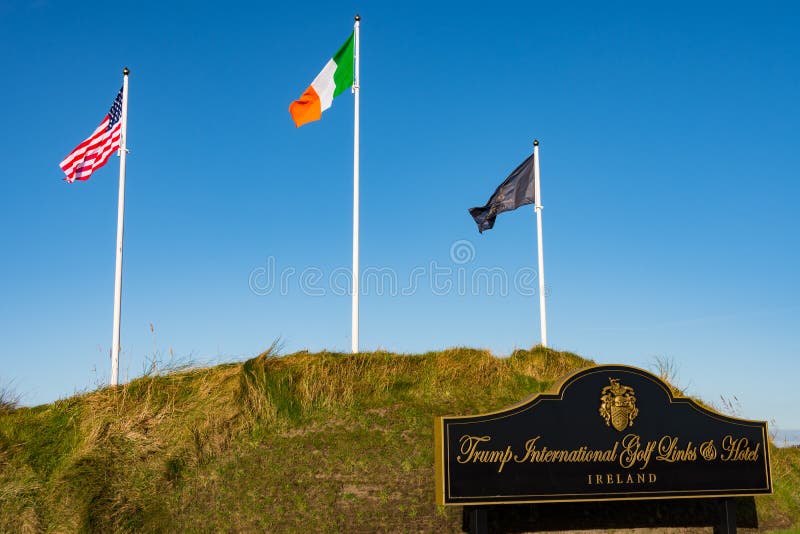 Doonbeg, Ireland - December 28th 2016: Donald Trump International Golf ...