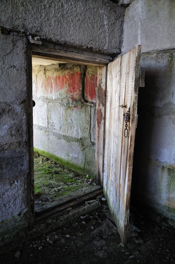 Door stock photo. Image of desolation, ruins, emptiness - 20050162