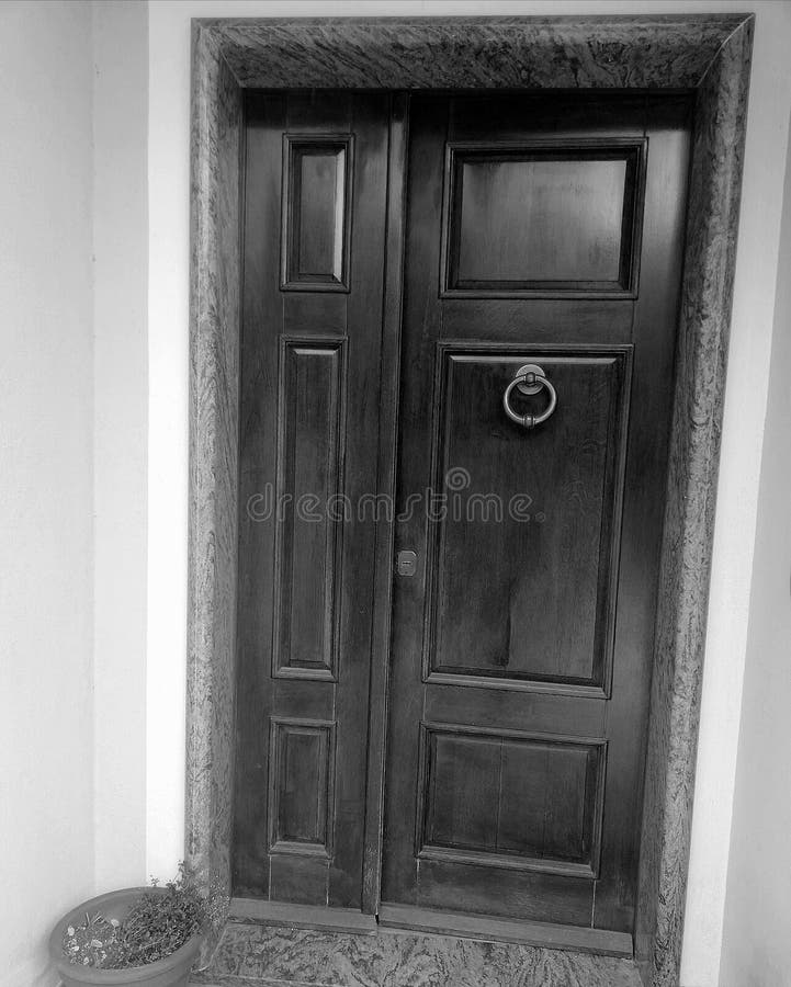 The door ajar stock image. Image of architecture, ajar - 148828825
