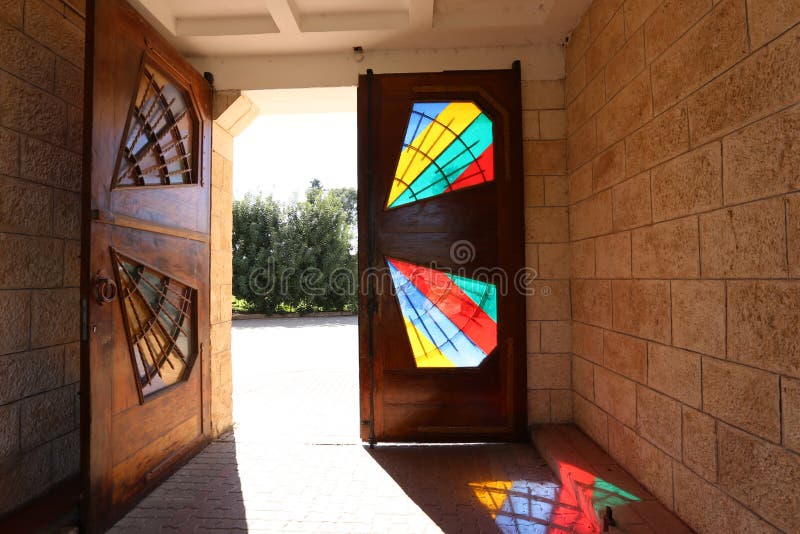 Door - Aperture in the Wall Stock Image - Image of wall, aperture ...