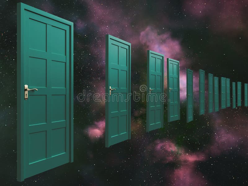 Floating Doors Stock Illustrations – 53 Floating Doors Stock ...