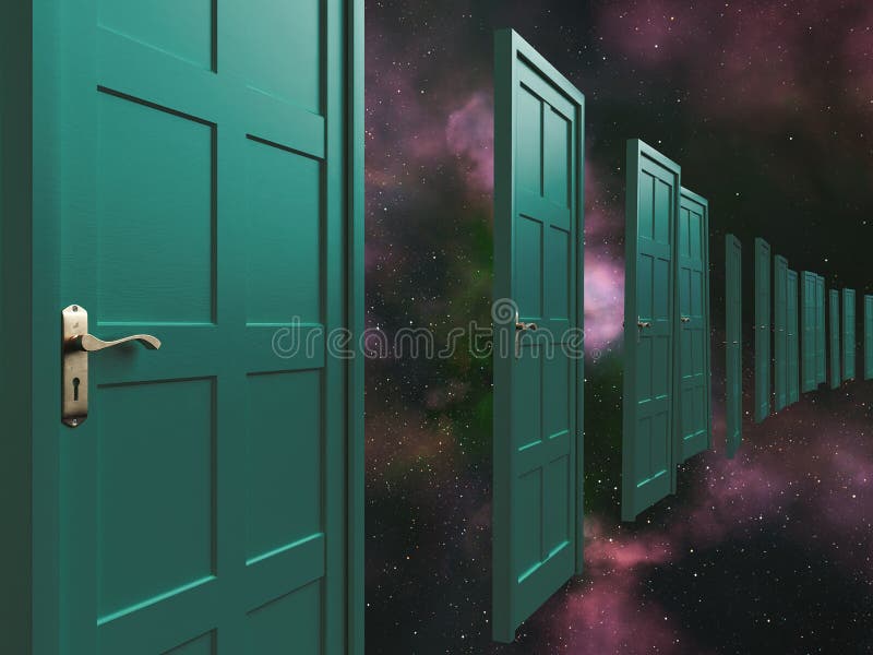 Floating Doors Stock Illustrations – 53 Floating Doors Stock ...