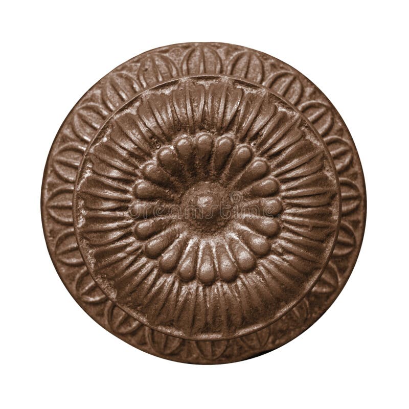 Door boss stock image. Image of white, boss, round, handle - 16384103