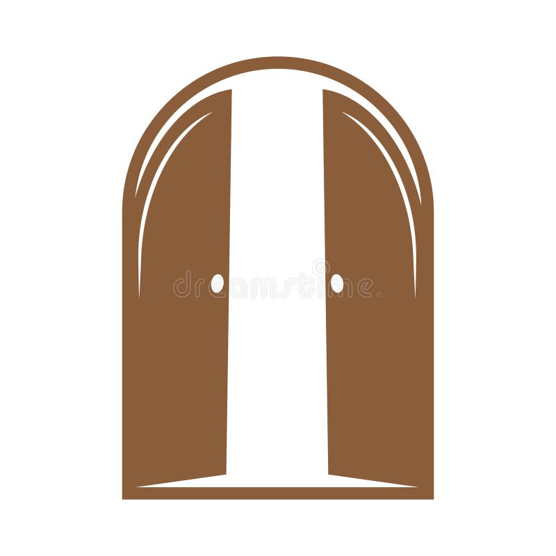 Door Brand Logo Vector Template Stock Illustration - Illustration of ...