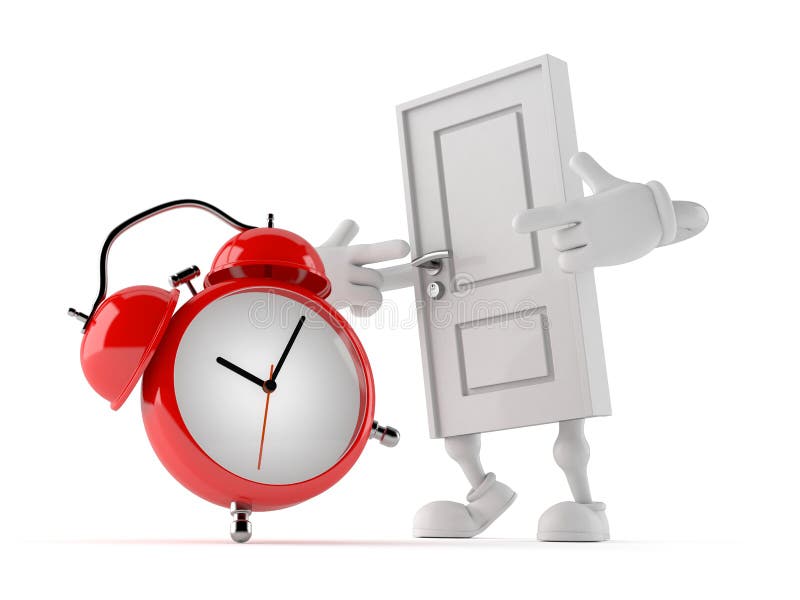 With Clock No Entry on Cartoon Side of Road Stock Vector - Illustration ...