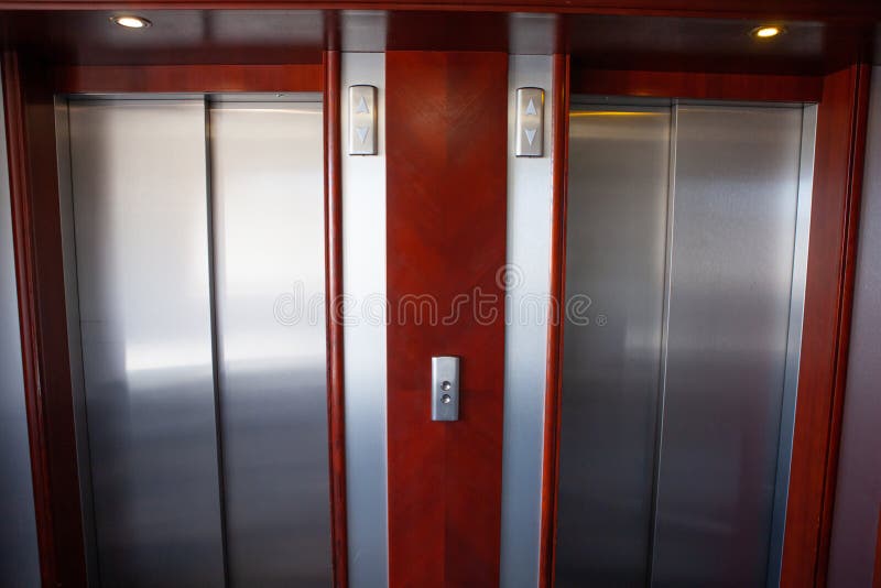 Door and Elevator Buttons, Up and Down Stock Image - Image of control ...