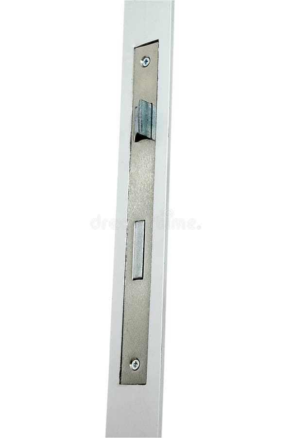 Door Frame and lock stock image. Image of handle, residential - 7189667