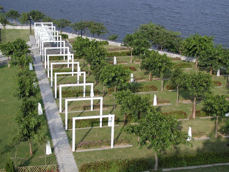 Door frames stock image. Image of white, sunshine, garden - 186147