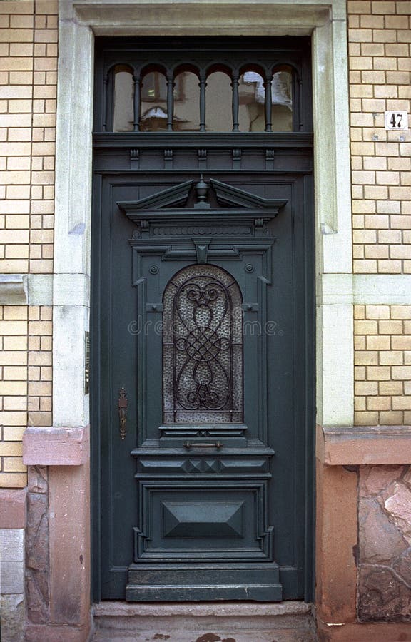 Door, Germany 7 stock image. Image of antique, house, entrance - 194277