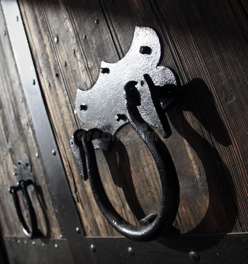 Castle Keep Door stock image. Image of tall, iron, entry - 6935755