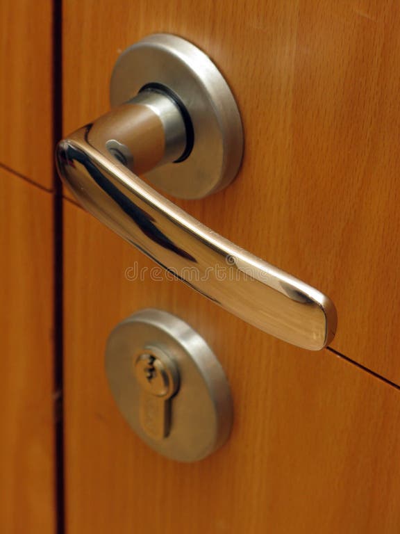 Door handle stock image. Image of trigger, hasp, latch - 4454179