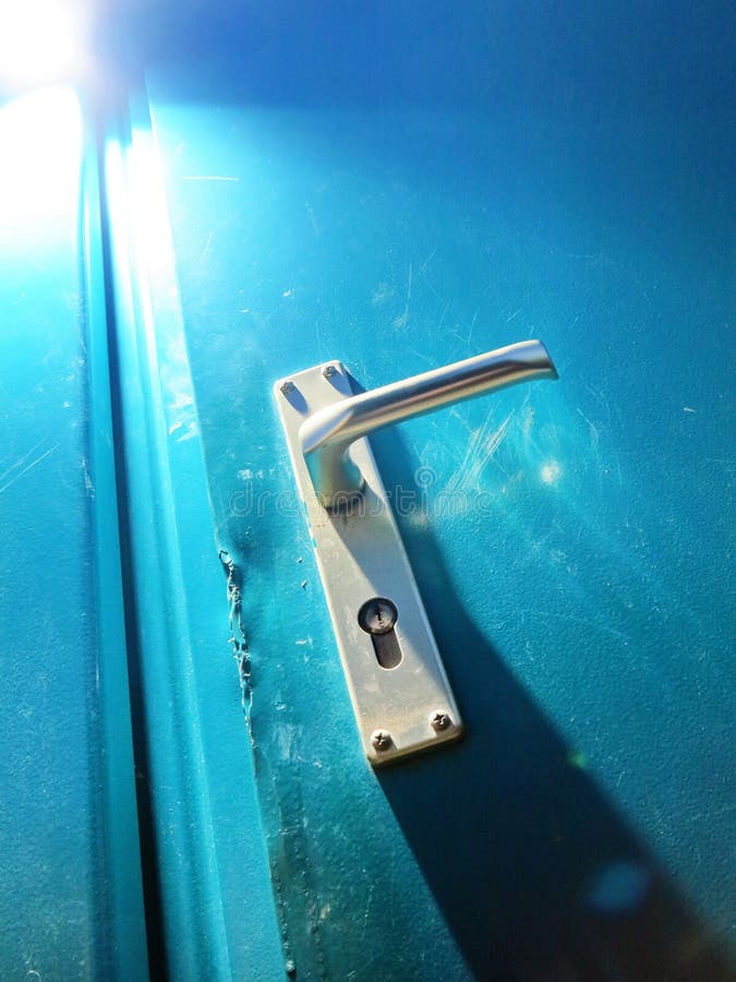 Door handle break in stock photo. Image of detail, enter - 59532170